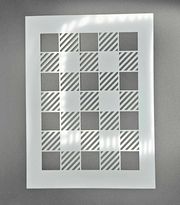 Small Buffalo Check Pattern Stencil – Furniture Facelift by Kobi